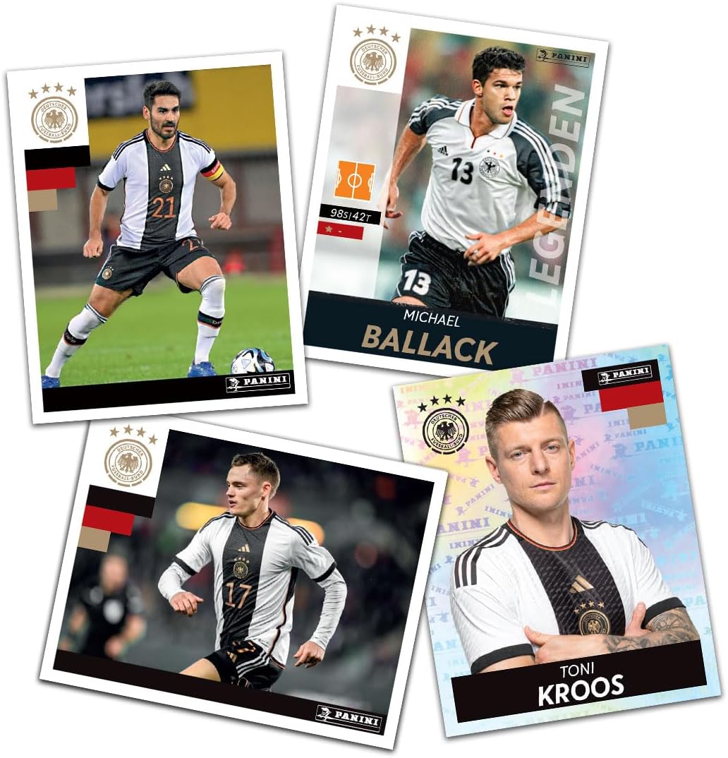 Panini | Deutschland 2024 & die Besten aus Europa Sticker | Box mit 50 ...