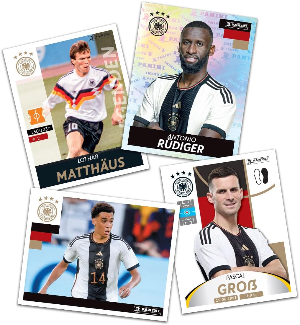 Panini | Deutschland 2024 & die Besten aus Europa Sticker | Box-Bundle